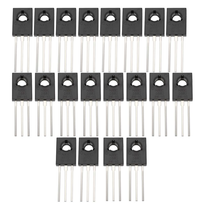 Create idea 20pcs 2SB772 2SD882 Transistor Switching Amplifier TO-92 ...