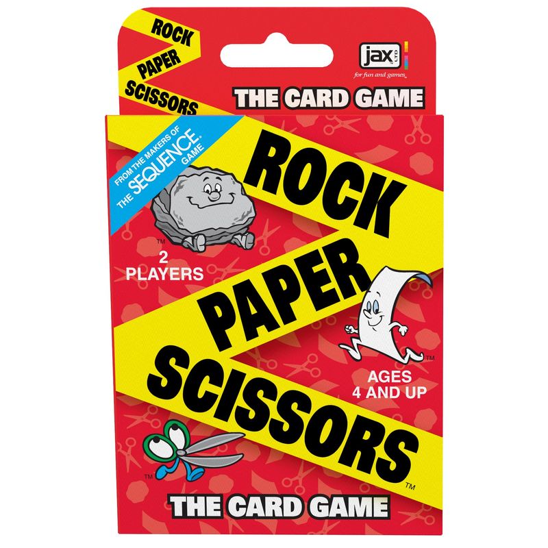 JAX Rock Paper Scissors Card Game Bilingual - It's the Fast, Fun Card ...