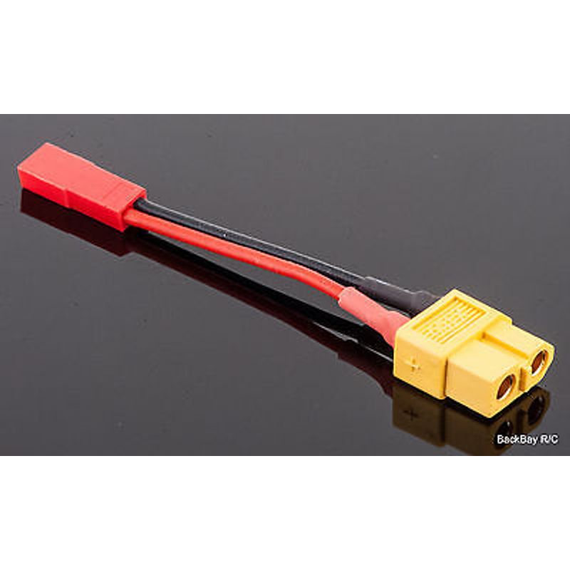 XT60 / XT-60 Female To JST Adapter with 5CM (2 inches) 20awg Wire - Online Marketplace - EveryMarket