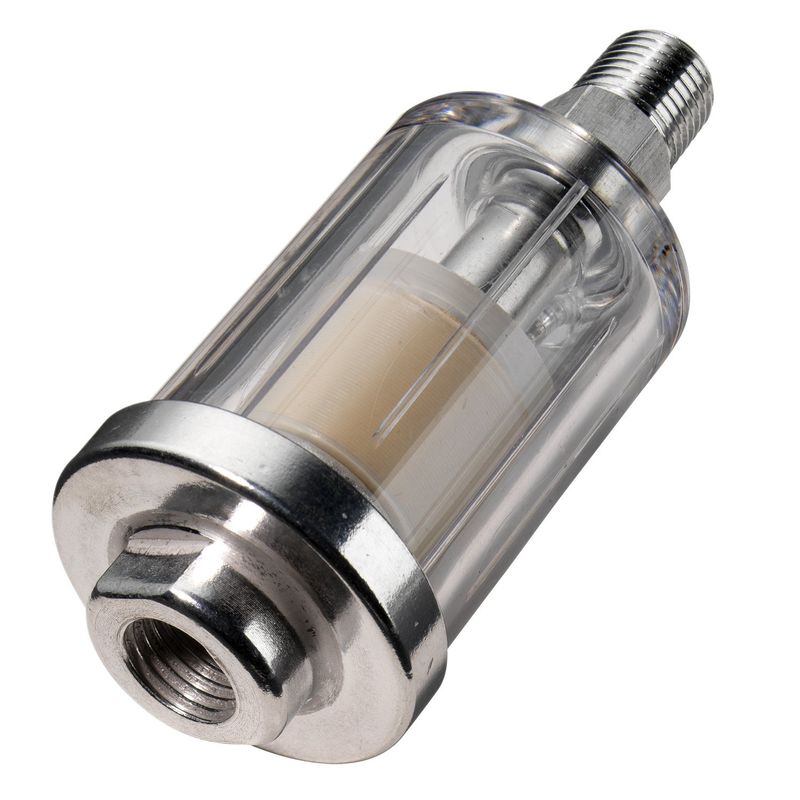 Water and Oil Separator for Air Line | 1/4" NPT | Air Tool Moisture ...