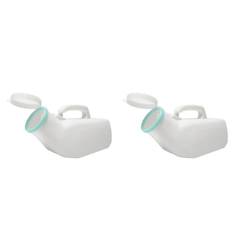 Male Urinal Portable Incontinence Bottle for Men Travel Screw lid Wee ...