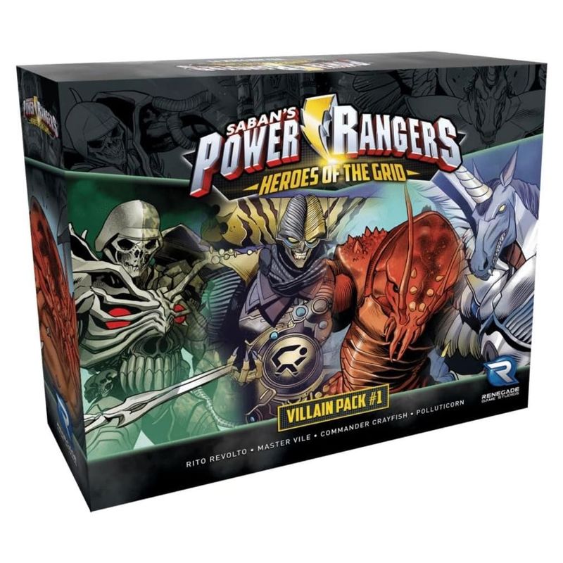 Renegade Game Studios Power Rangers: Heroes of The Grid Villain Pack #1 ...