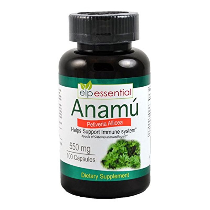 Anamu 100 Capsules 550 mg Petiveria Allicea - Online Marketplace - EveryMarket