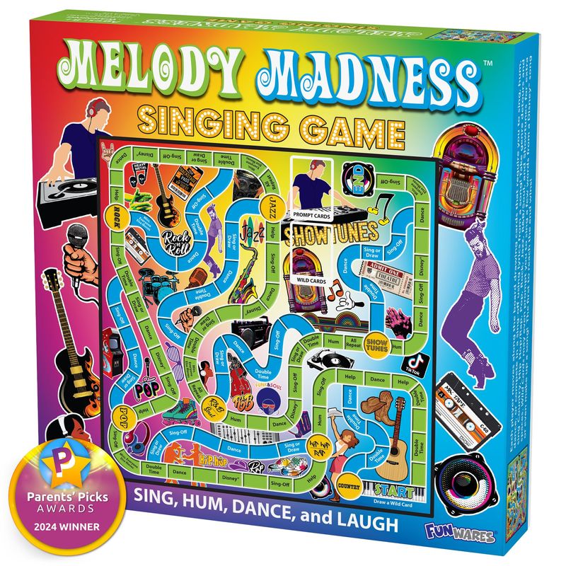 Melody Madness Singing Game-Sing, Shout, Hum, Dance. Bad Singing Voice ...