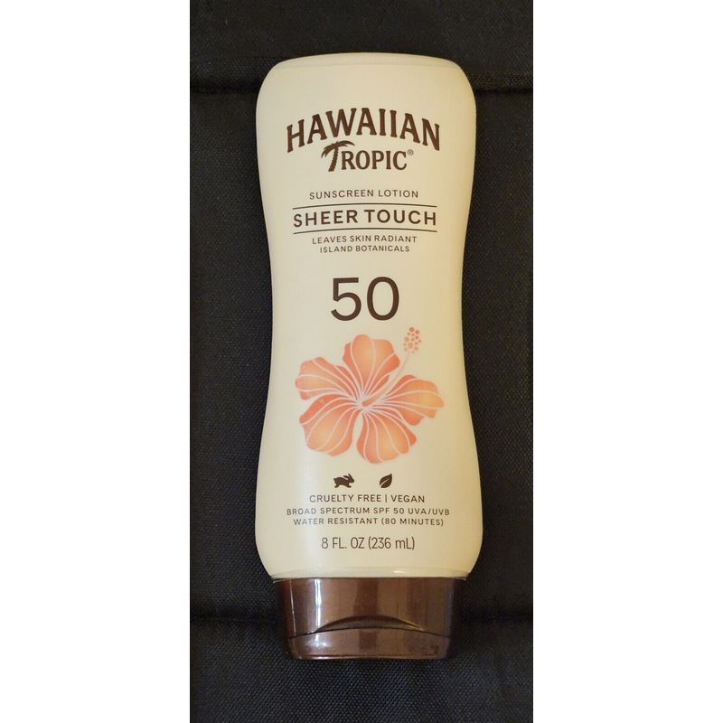 Hawaii Tropic. Sheer Touch, Sunscreen Lotion, SPF 50, 8 fl oz - Online ...