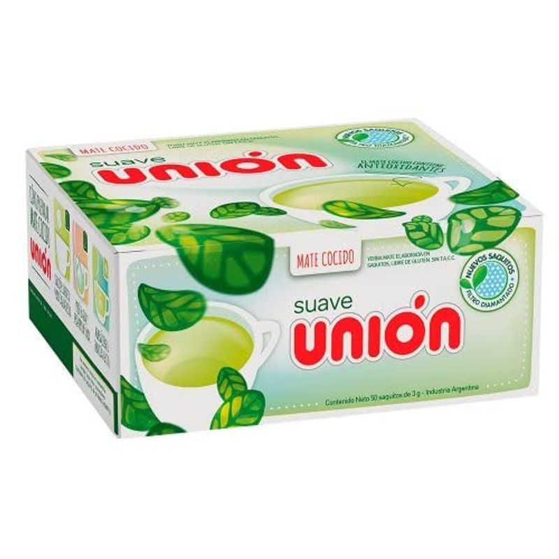 Union Suave Mate Cocido 40 Tea Bags 1 Package - Online Marketplace ...