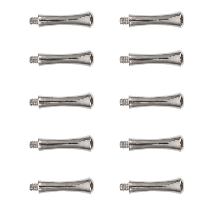 VILLCASE 10Pcs Hair Scissors Finger Replacement Scissor Parts Stainless ...