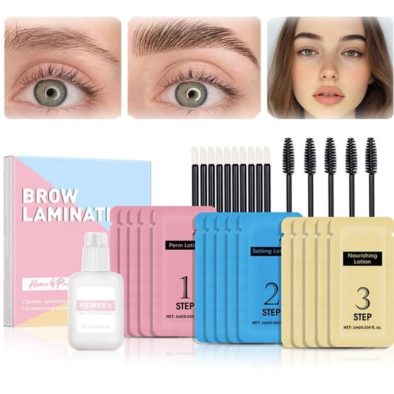 Brow Lamination Kit For Natural Trendy Shaping Brow DIY Eyebrow ...