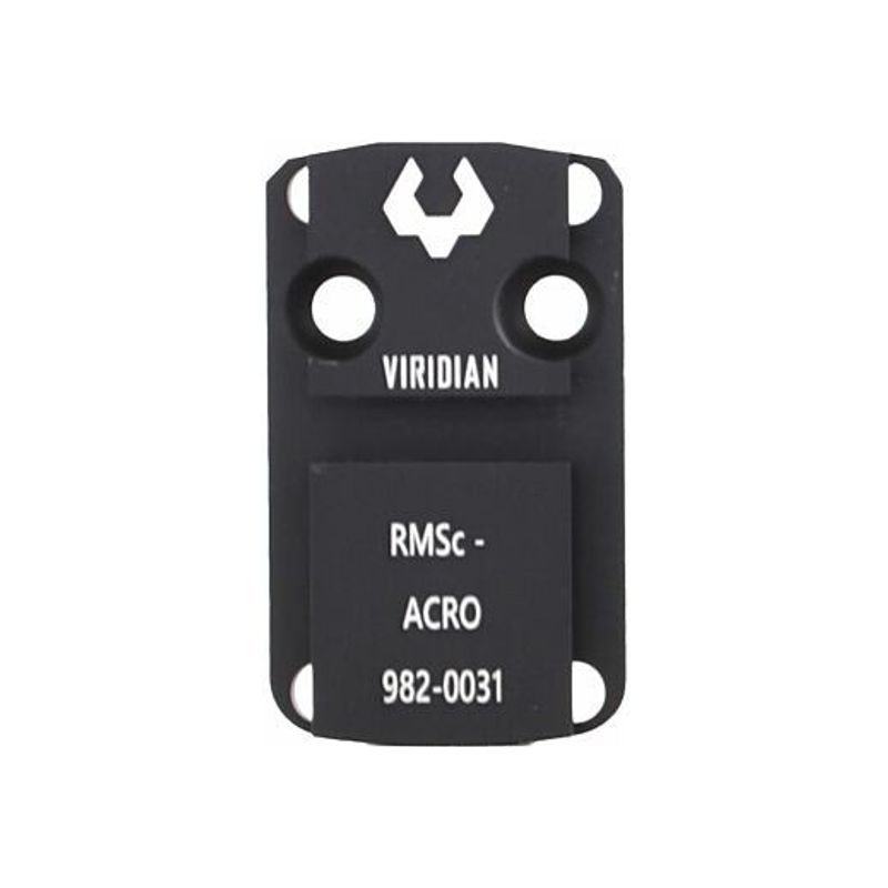 Viridian RFX 44 Shield RMSc/ACRO Adapter Plate For Red Dot Sight Mounts ...