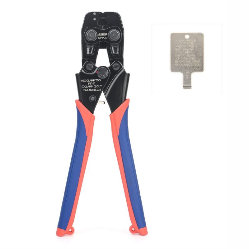 iCrimp ICP-PC02 PEX Clamp Tool for Pinching and Removing Stainless ...