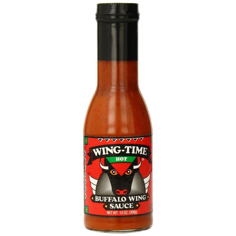 Wing Time Buffalo Wing Sauce, Hot, 13 Ounce - Online Marketplace ...