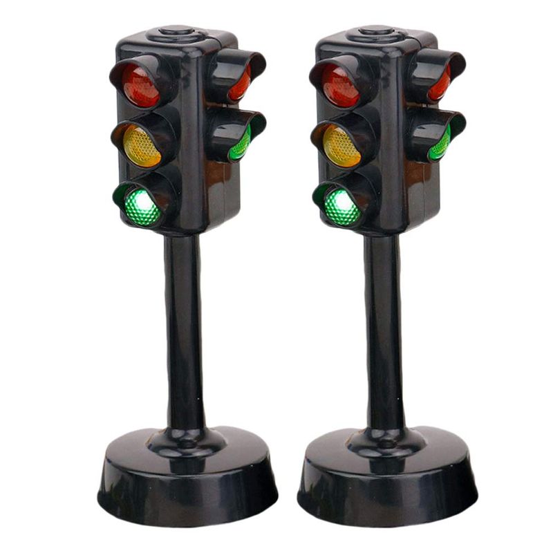 TOYANDONA 2Pcs Traffic Light Toy Funny Early Educational Toy Traffic ...