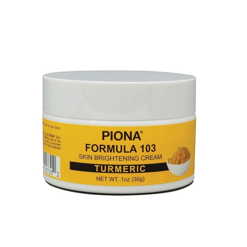 PIONA Formula 103 TURMERIC Skin Brightening Cream 1 Oz. - EveryMarket