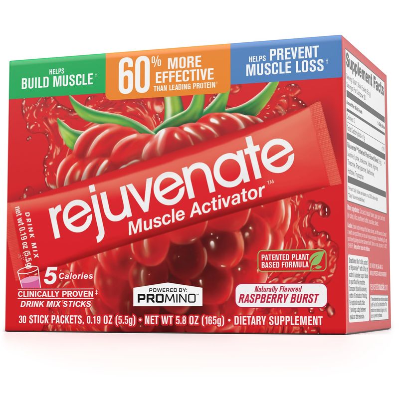 Rejuvenate Muscle Building Drink Sticks – Patented EAAs, 1 Stick = 40g ...