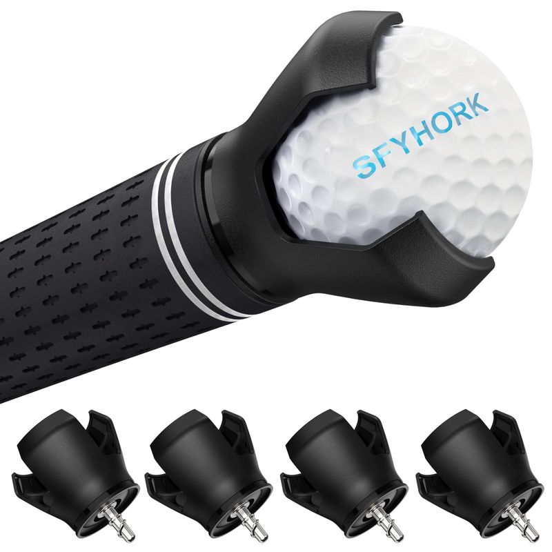 SFYHORK Premium Golf Ball Retriever, 4PCS Durable Golf Ball Grabber and ...