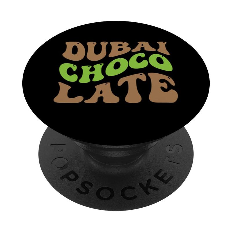 Dubai Chocolate Outfit Chocolate Lovers Pistachio Cream PopSockets ...