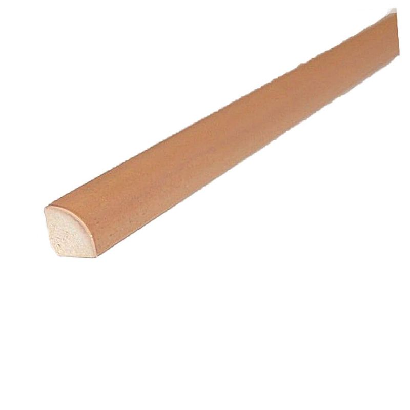 13mm uPVC Quadrant Trim Gap Filling Window Door 1M Plastic Skirting ...