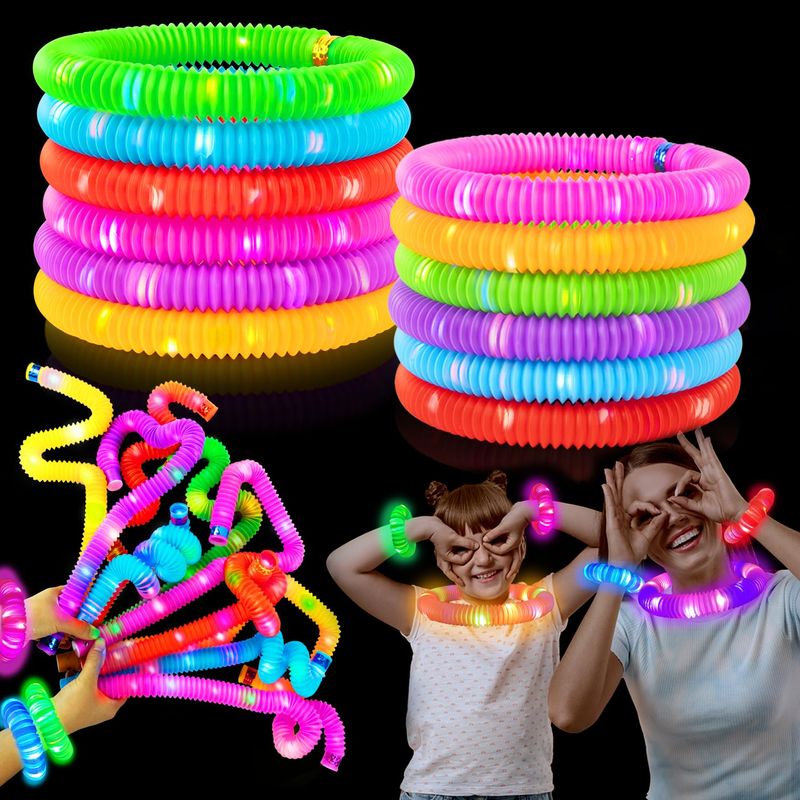 Halloween Glow Sticks Party Pack 12PCS-Glow in Dark Party Favor ...