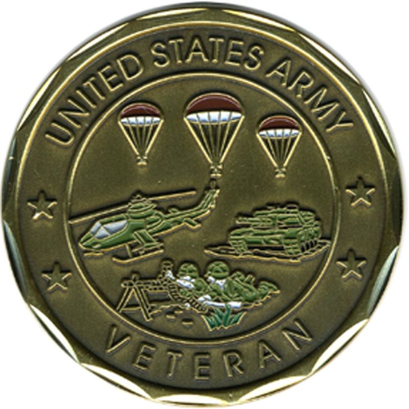 EC Collectible Veteran Service Army Coin US Army Coins Military Gifts ...