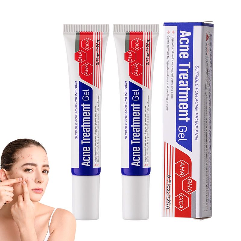 Pack of 2 Acne Control Cream, Anti Pimple Cream Acne Gel Fast ...