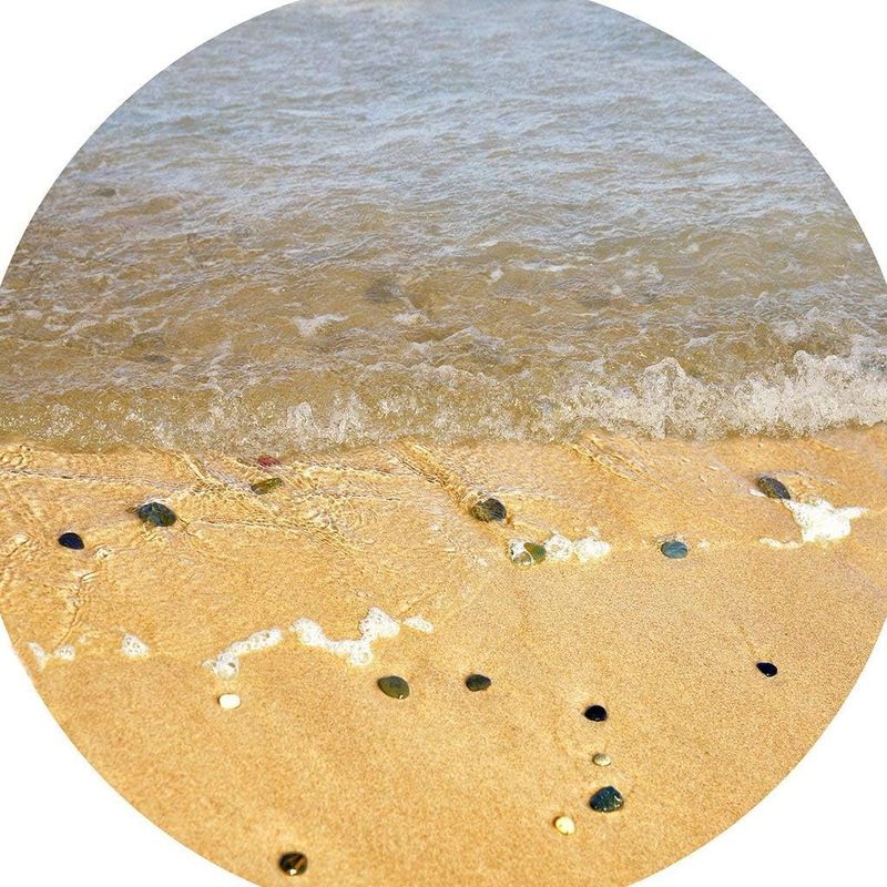 Sea Shore Vinyl Tuff Tray Insert - 60 x 60 cm - Ideal for Mini Tuff ...