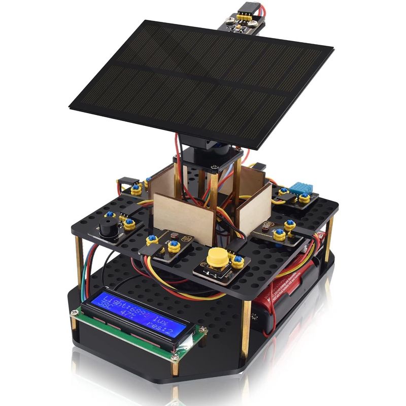 KEYESTUDIO DIY Solar Tracking Electronic Kit for Arduino UN0 ...