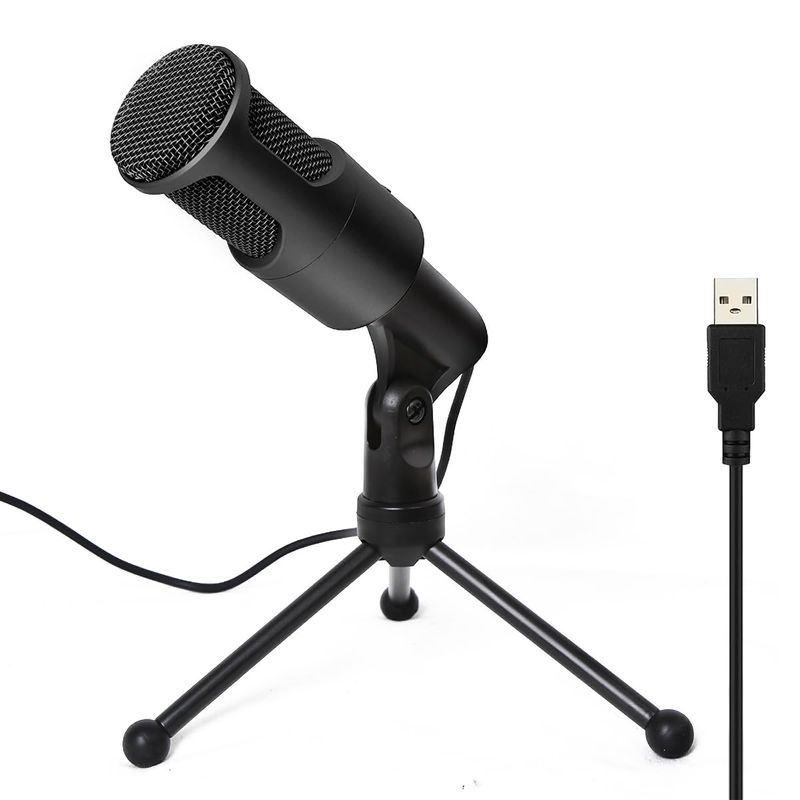LOKUKA USB Microphone, Condenser Microphone, Omnidirectional Stand Mic ...