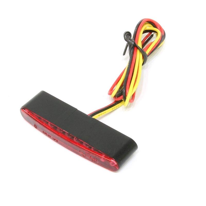 Flush Mount Micro Mini Built-in LED Tail Light Red Lens Vehicle ...