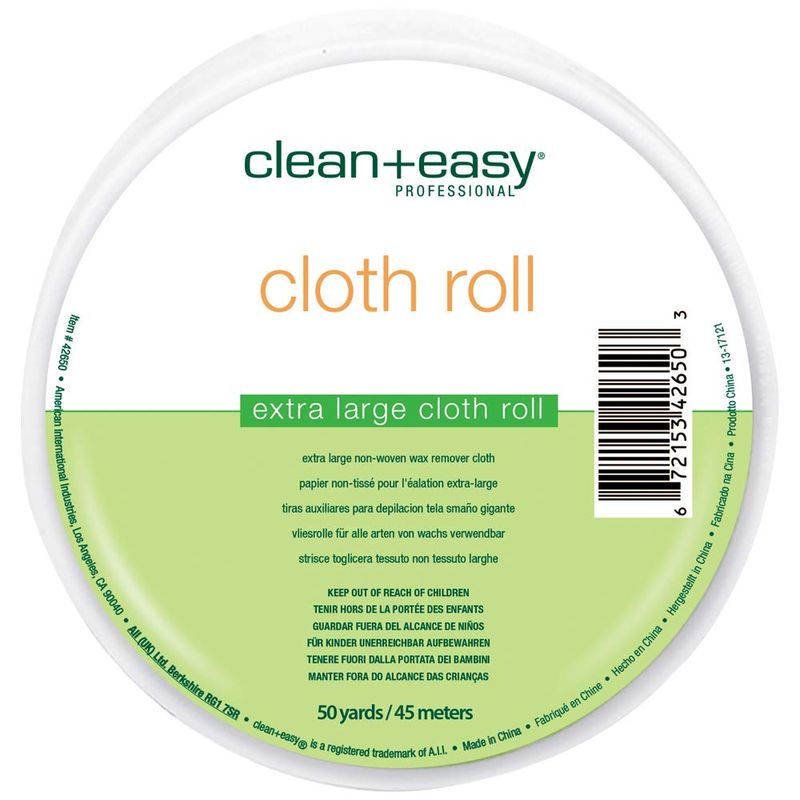 Clean + Easy Cloth, Epilating Cloth For Full Body Hair Removal and ...