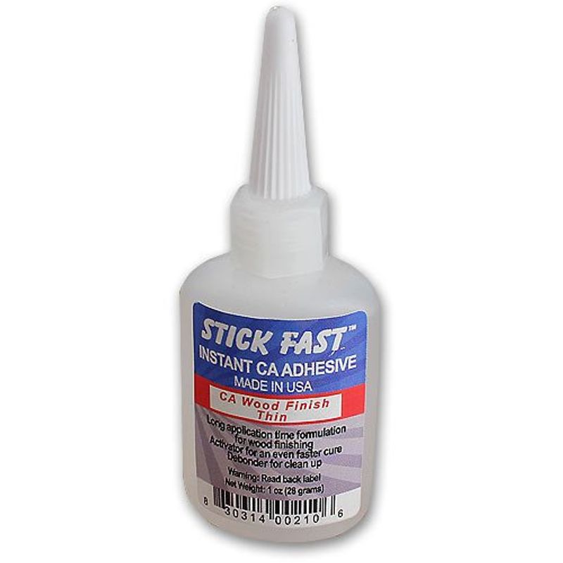 Stick Fast 210 CA Wood Finish, 1 oz Capacity, Thin - Online Marketplace ...