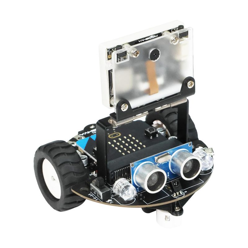Yahboom Toy Robotic Kit for Microbit Learner Visual Autonomous Driving Programming Smart Robot ...