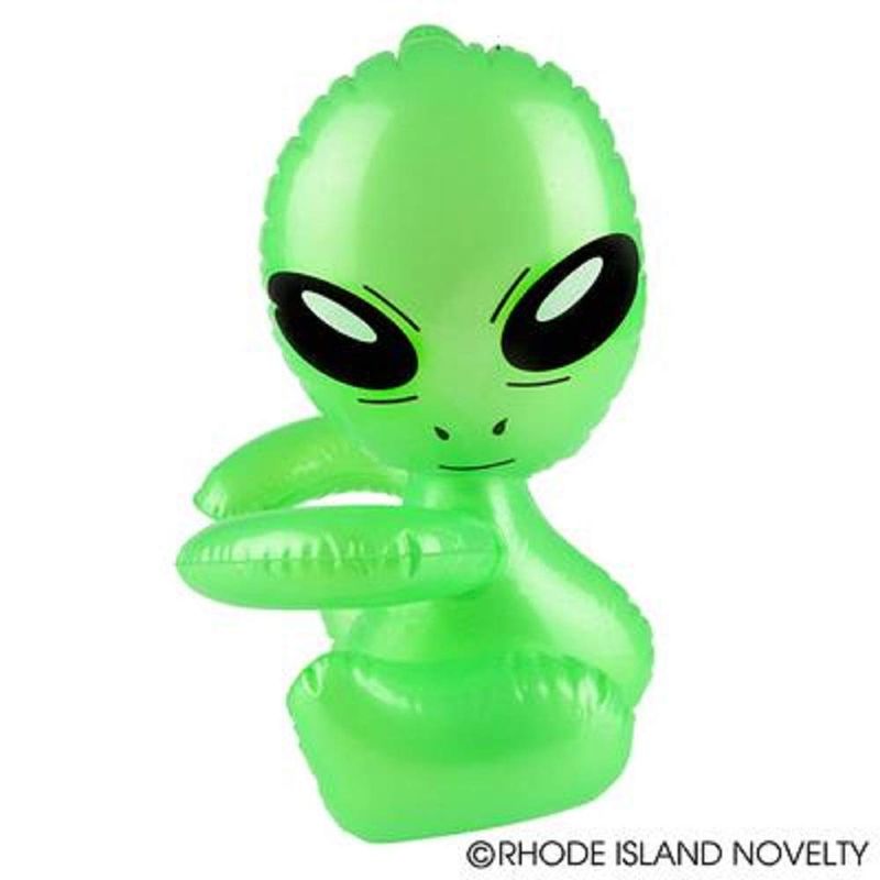 Rhode Island Novelty Hug Me Alien Inflatables, 12.5 Inch - 1 Dozen ...