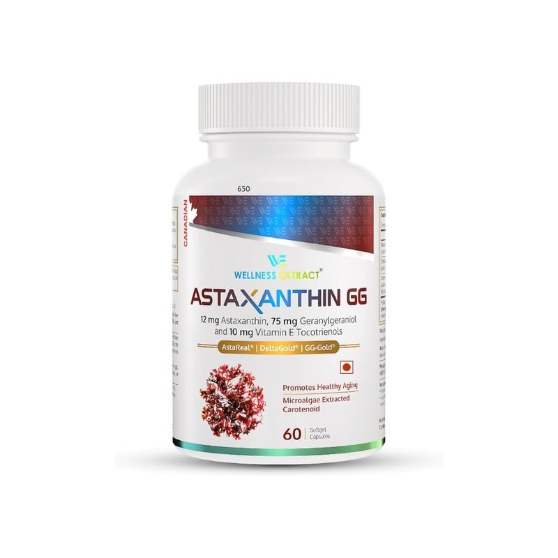Wellness Extract Astaxanthin-GG Natural AstaREALTM Astaxanthin ...