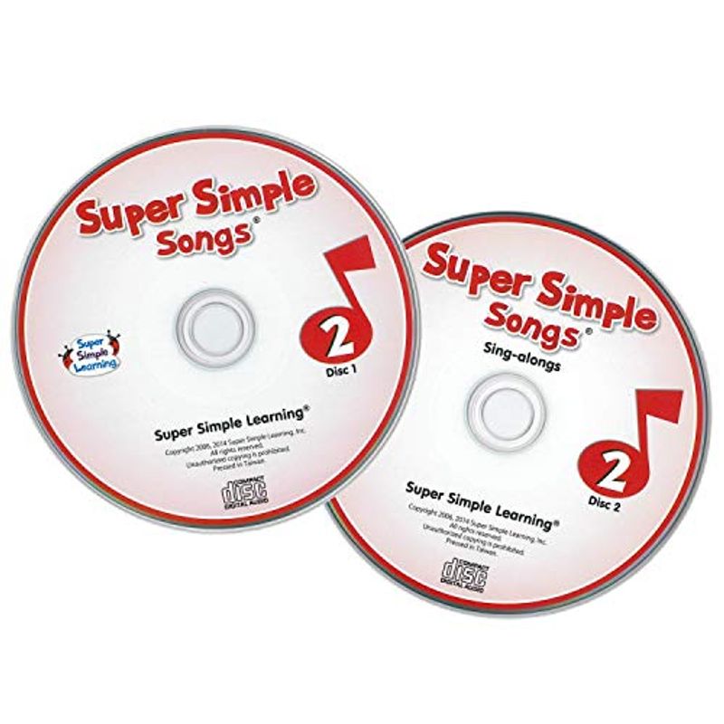 Super Simple Learning Super Simple Songs 2 2nd Edition 2-CD Set for ...