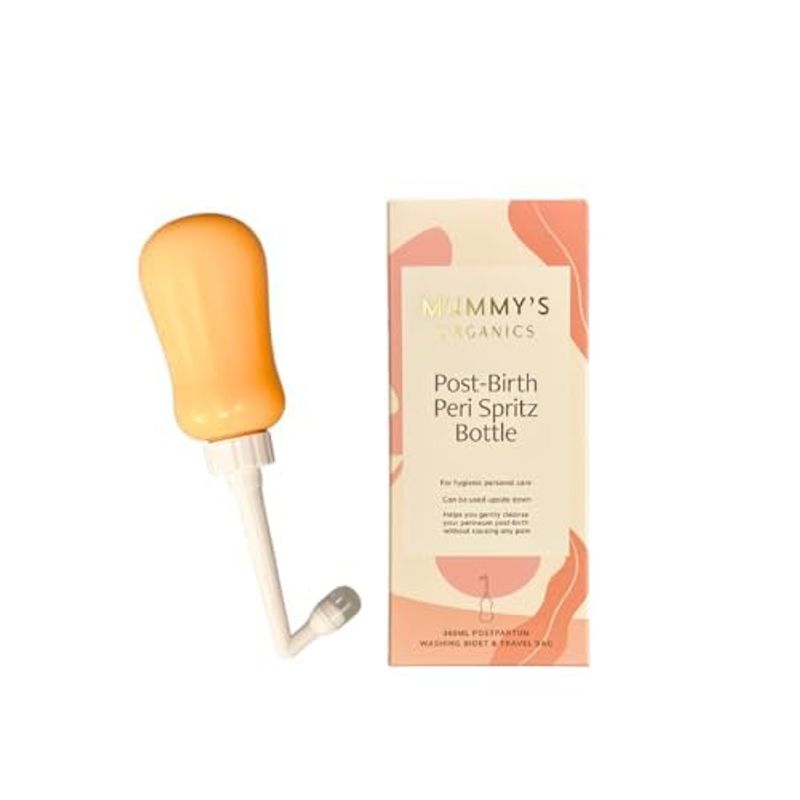 Mummy’s Organics Post Birth Perineal Wash Bottle Upside Down Squeezy ...