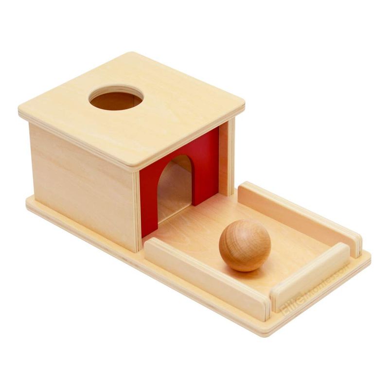 Elite Montessori Object Permanence Box with Tray and Ball - Online ...