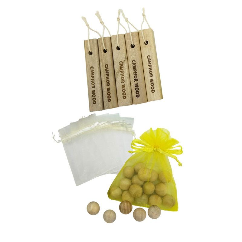 PUREAMBER Moth Repellent, For Closets, Bug Repellent, Camphor, Block ...