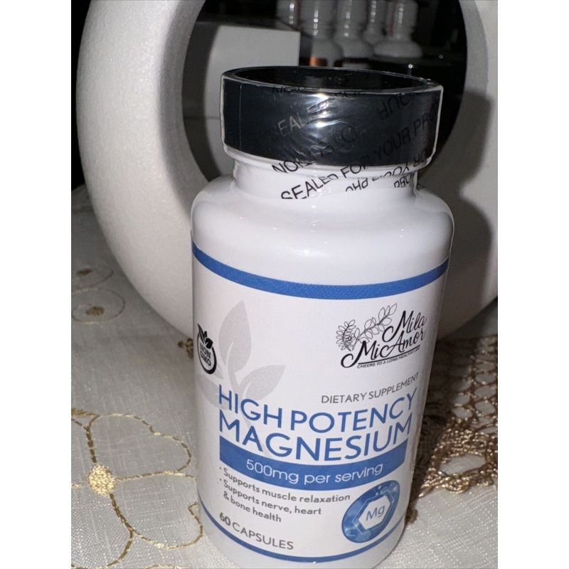 High Potency Magnesium | Whole Body Support | Heart, Nerve & Bone ...