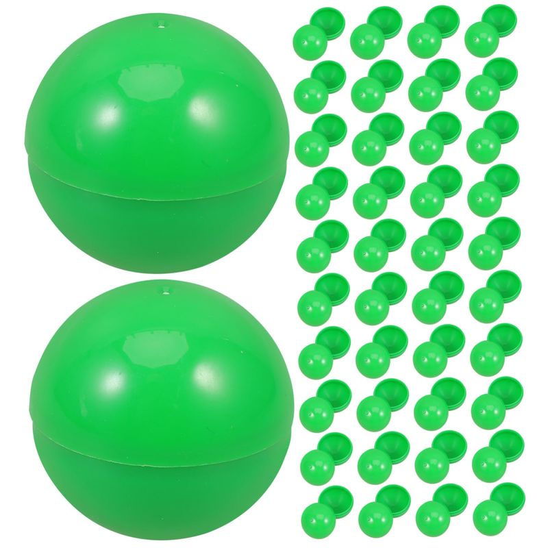 jojofuny 50Pcs Balls Hollow Raffle Balls Diameter 3cm Openable Bingo ...