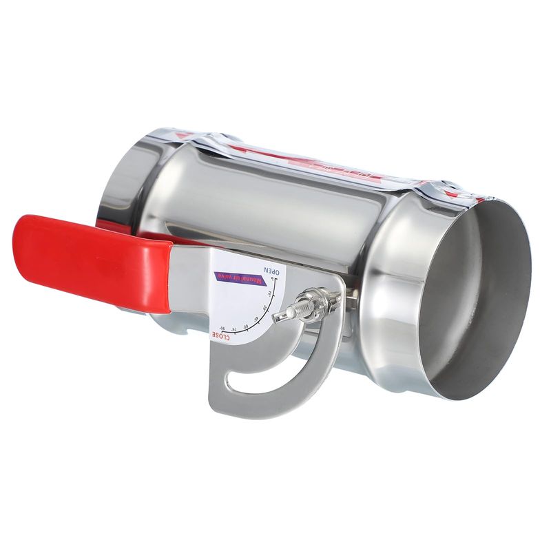 PATIKIL HVAC Duct Manual Volume Backdraft Damper, 3 Inch, 2 Pcs Airflow ...