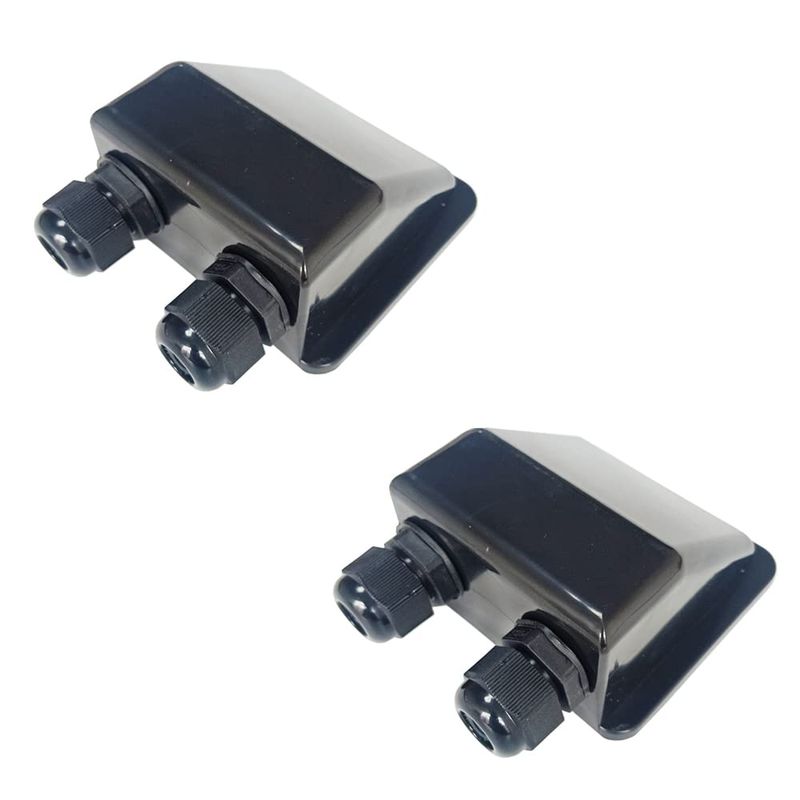 Pack of 2 Zonadah IP68 Solar Cable Entry Gland Waterproof ABS Solar ...