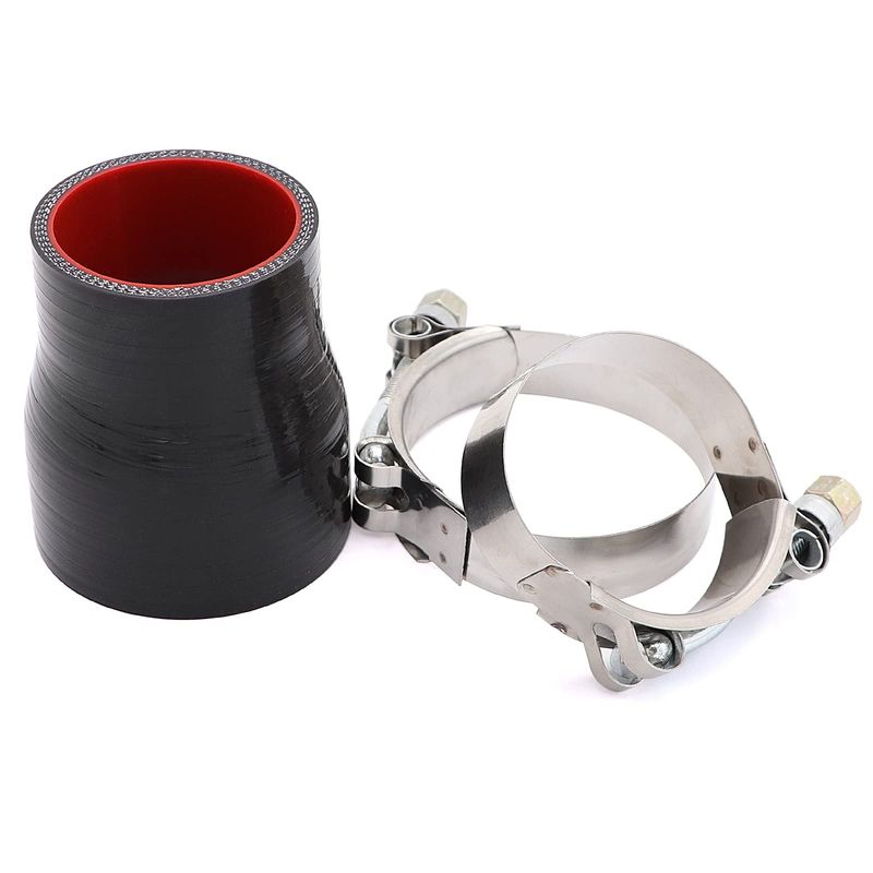 Straight Reducer Coupler Silicone Hose ID 2inch to 2.5inch 4-Ply with ...