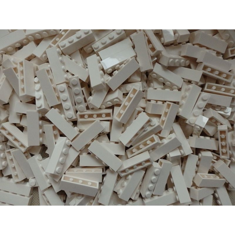 LEGO Bricks: White 1x4. Part 3010 (X 50). - Online Marketplace ...