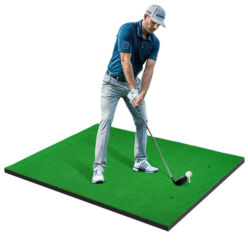 Golf Mat - Golf Hitting Mats Practice Outdoor Indoor, Golf Turf ...