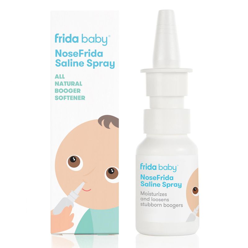 Frida Baby NoseFrida Saline Spray|Saline Nasal Spray to Soften Nasal ...