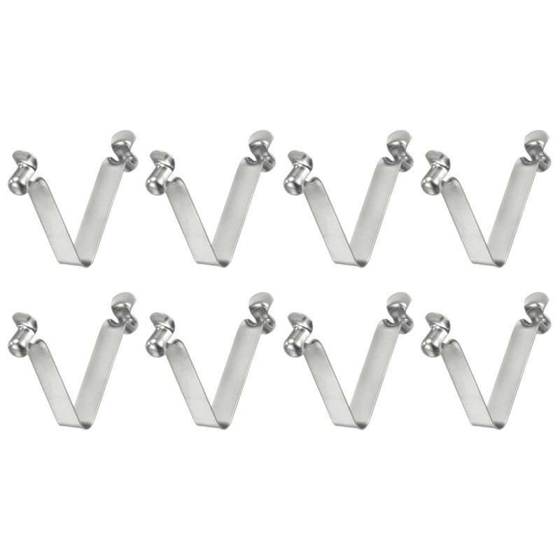 sourcing map 8pcs Double Button Kayak Paddle Snap Spring Clip 5x6 ...