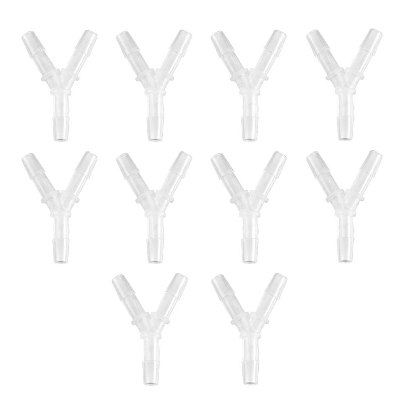 Oxygen Tubing Connectors Y Splitter - 10-Pack - Oxygen Therapy, Cannula ...