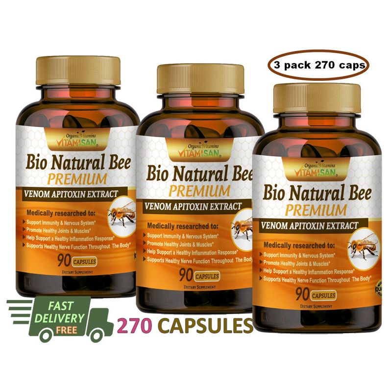 3 Natural Premium Bee Anti-inflammatory Abexine Bio Arthritis support ...