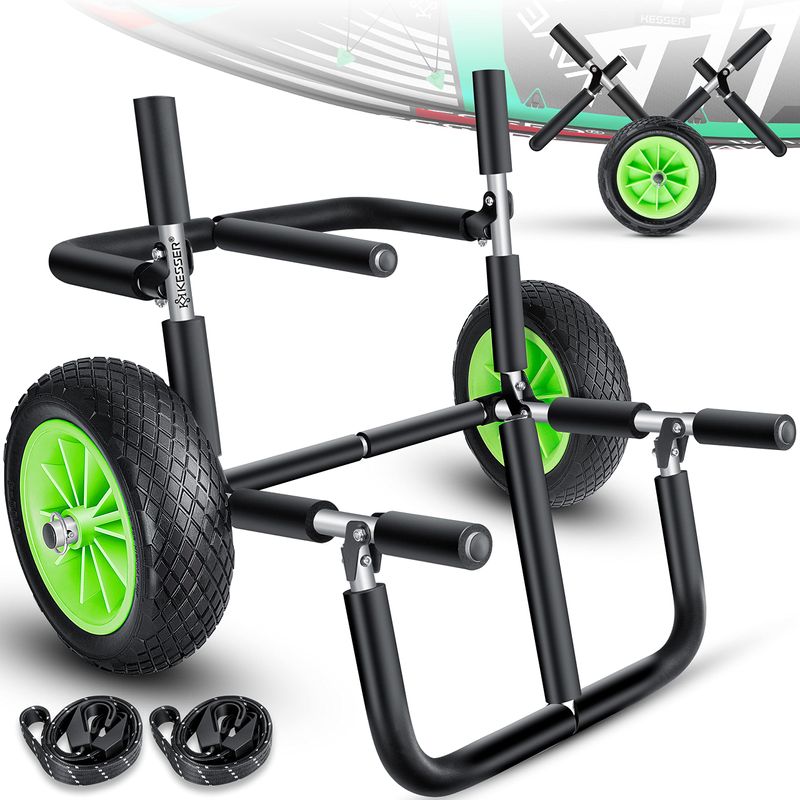 KESSER® Surfboard Transport Trolley for 2 x SUP Boards, Stand Up Paddle ...