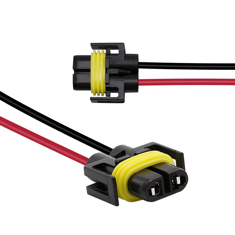 JUUDDENPARTS 2 Pack Female Connector Bulb Adapter Socket, Female ...